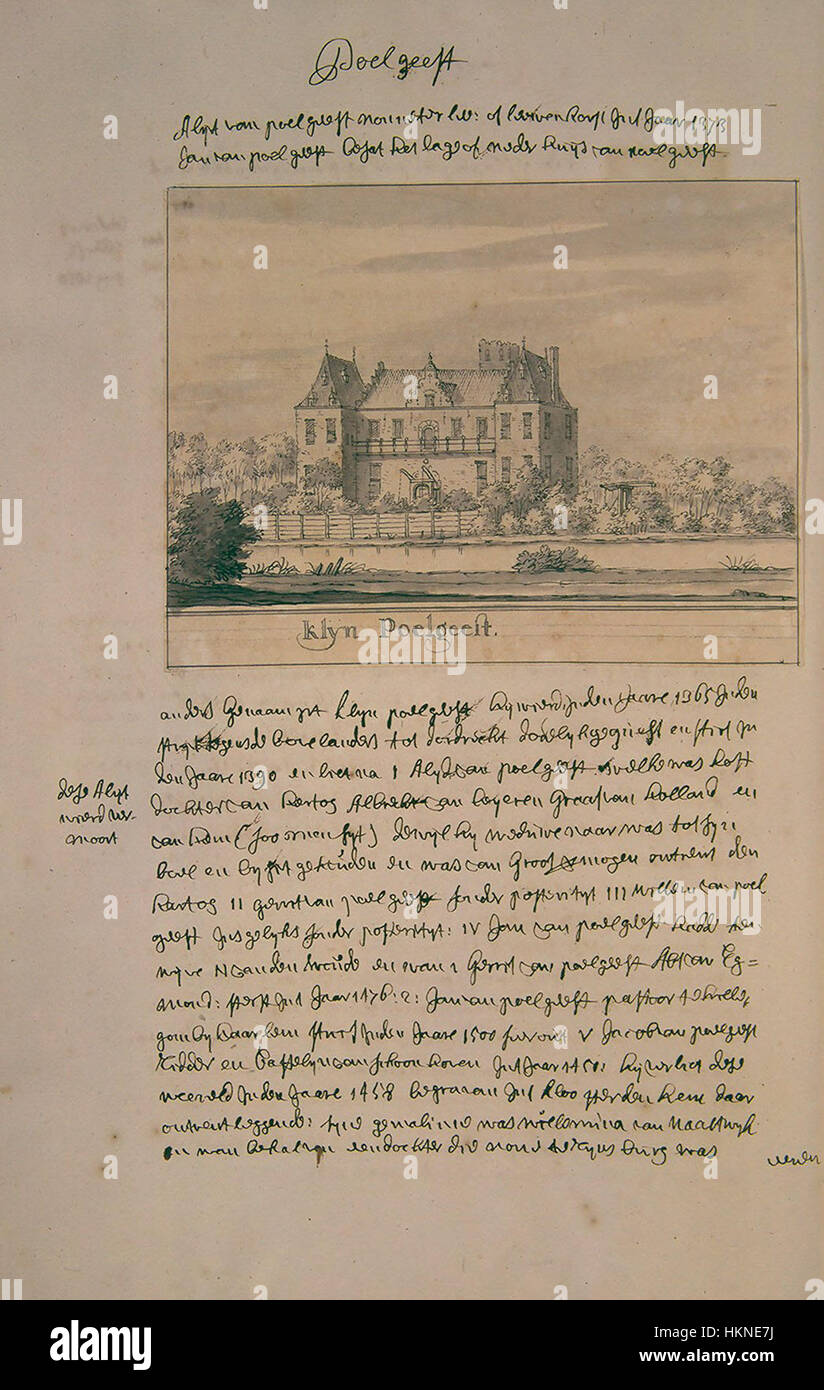 This detailed map, part of Atlas Schoemaker's series on Zuid-Holland ...