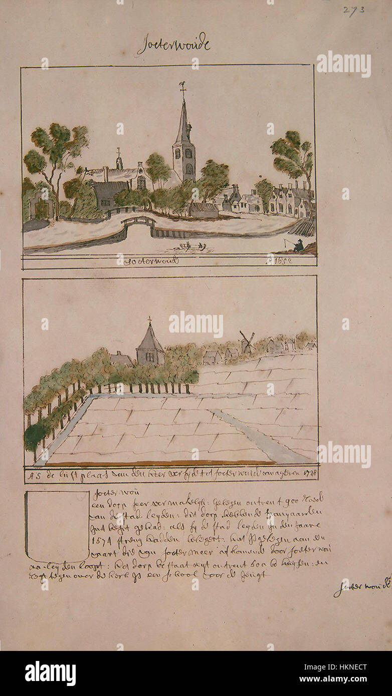 This map from *Atlas Schoemaker* depicts the region of Zuid-Holland ...