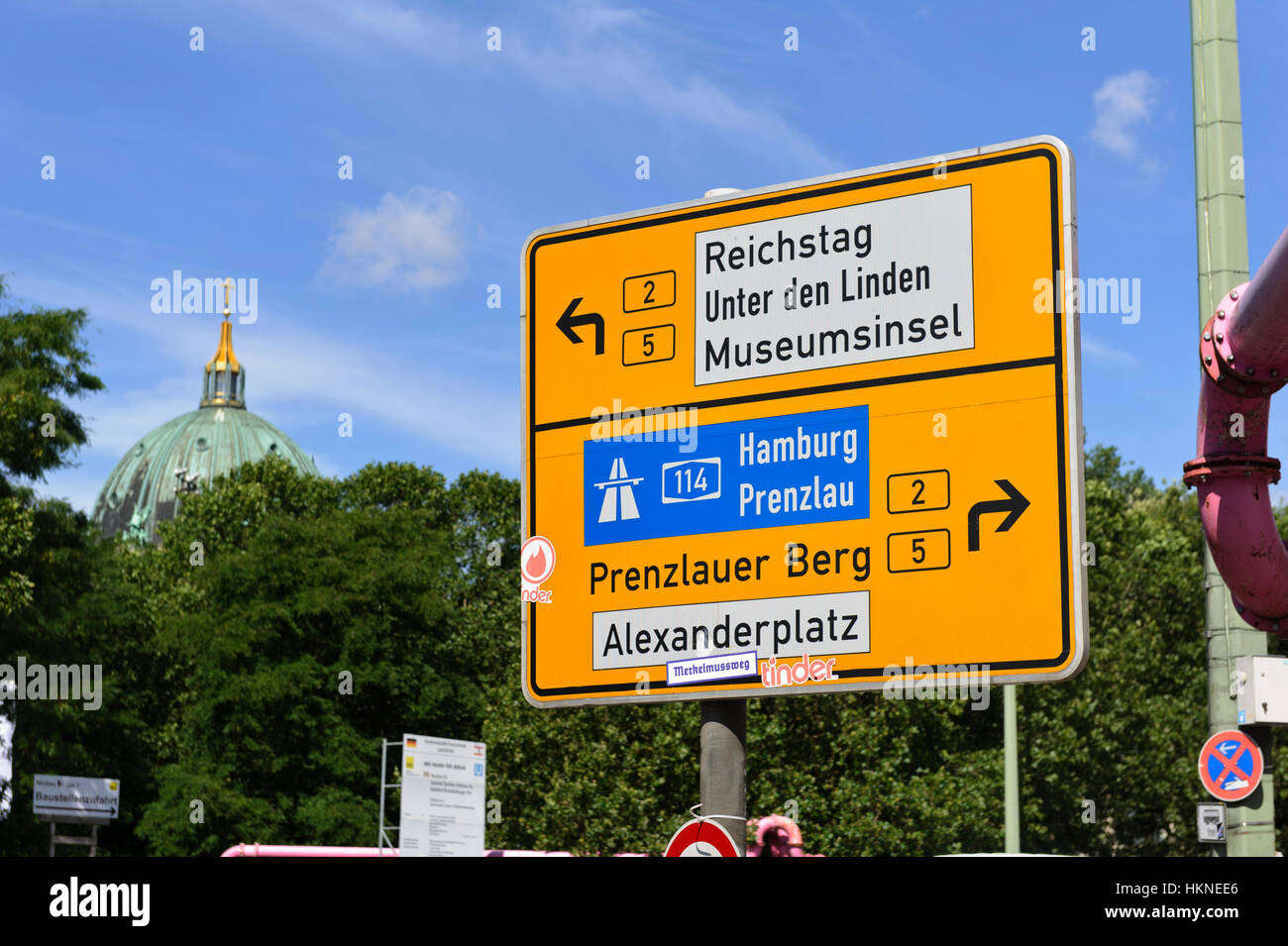 A road traffic sign in Berlin, Germany Stock Photo - Alamy