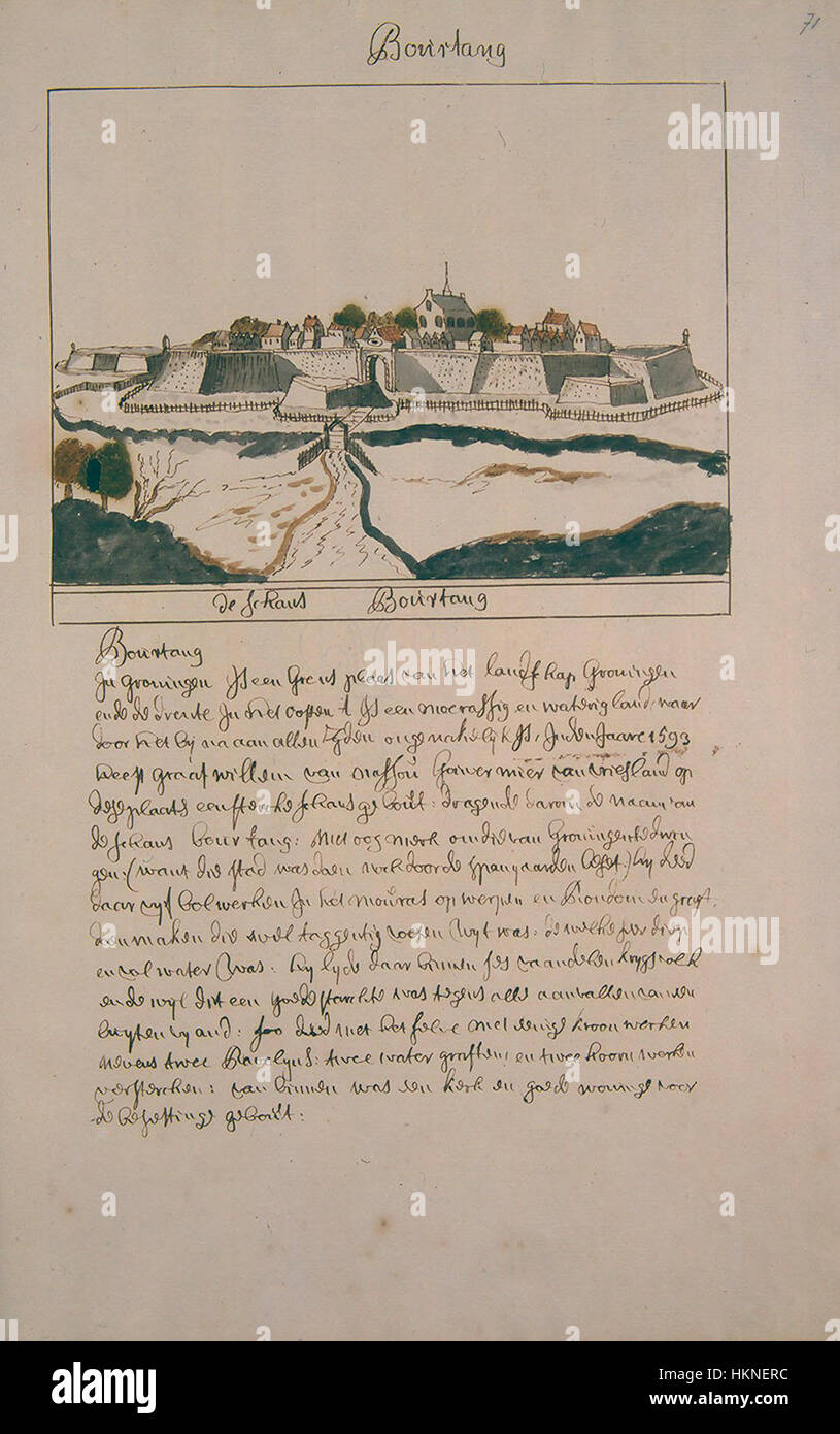 This map from the Atlas Schoemaker series shows the region of Groningen ...