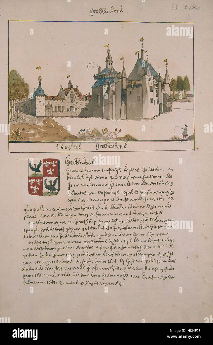 This artwork from the Atlas Schoemaker collection shows a view of Noord ...