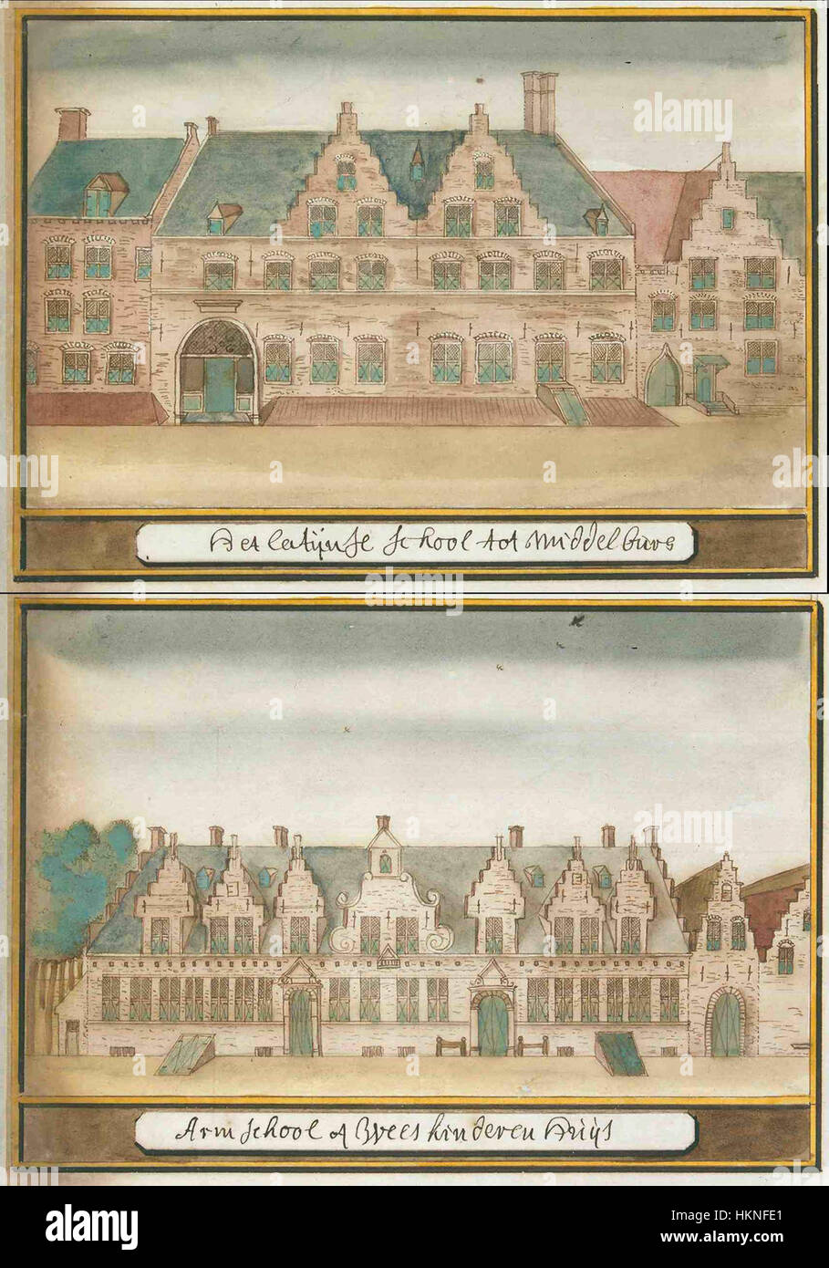 This map from the Atlas Schoemaker illustrates the region of Zeeland ...