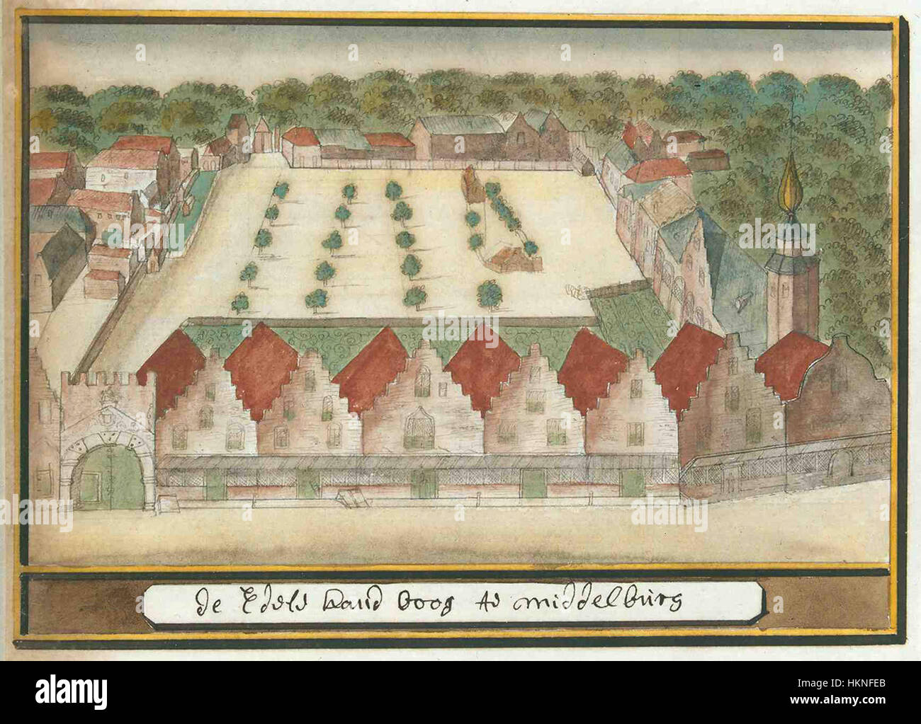 This map from Atlas Schoemaker shows the Zeeland region, focusing on ...