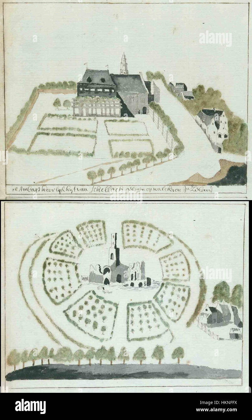 This 16th-century atlas from Schoemaker features a detailed map of ...