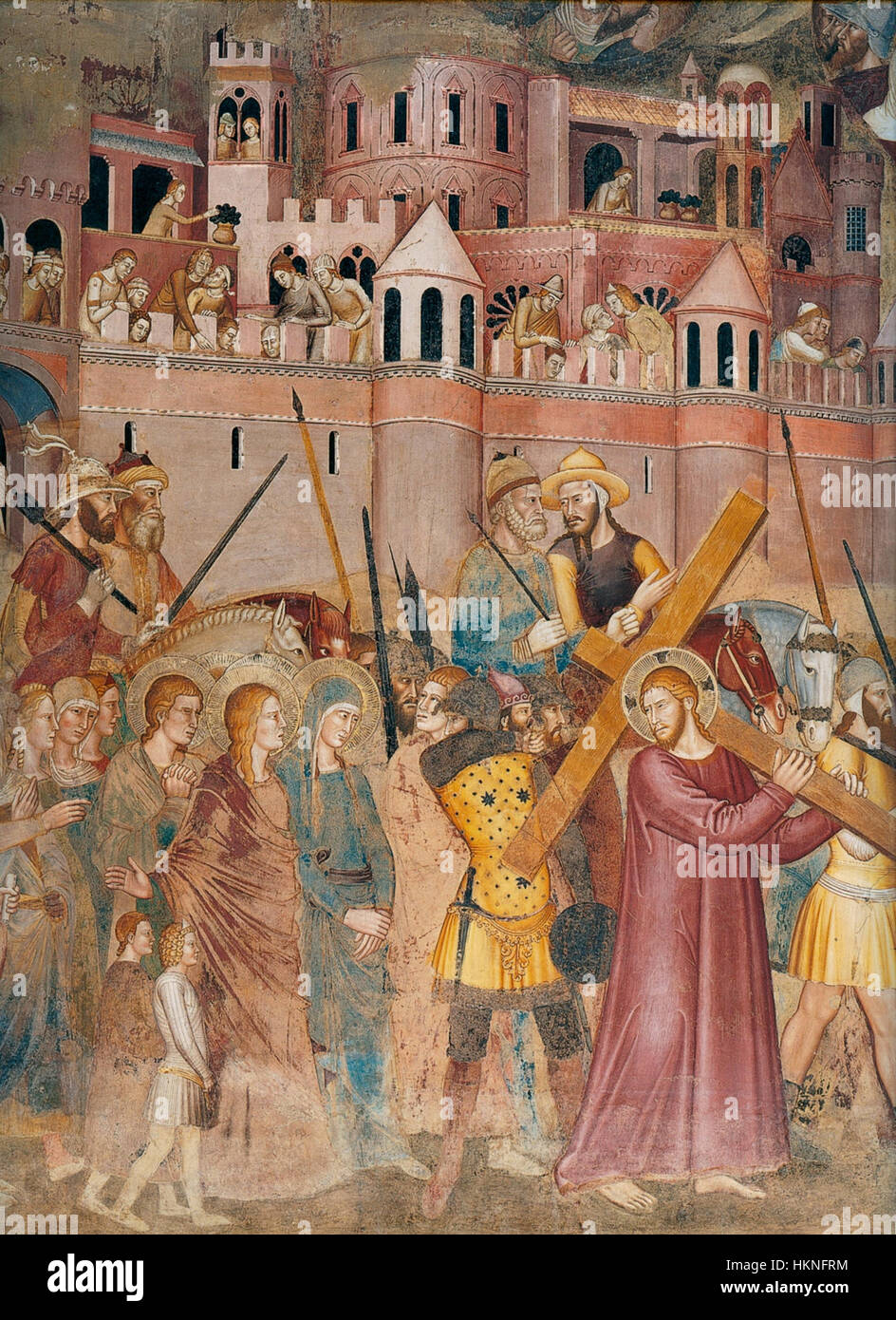 Italian early renaissance fresco hi-res stock photography and images ...