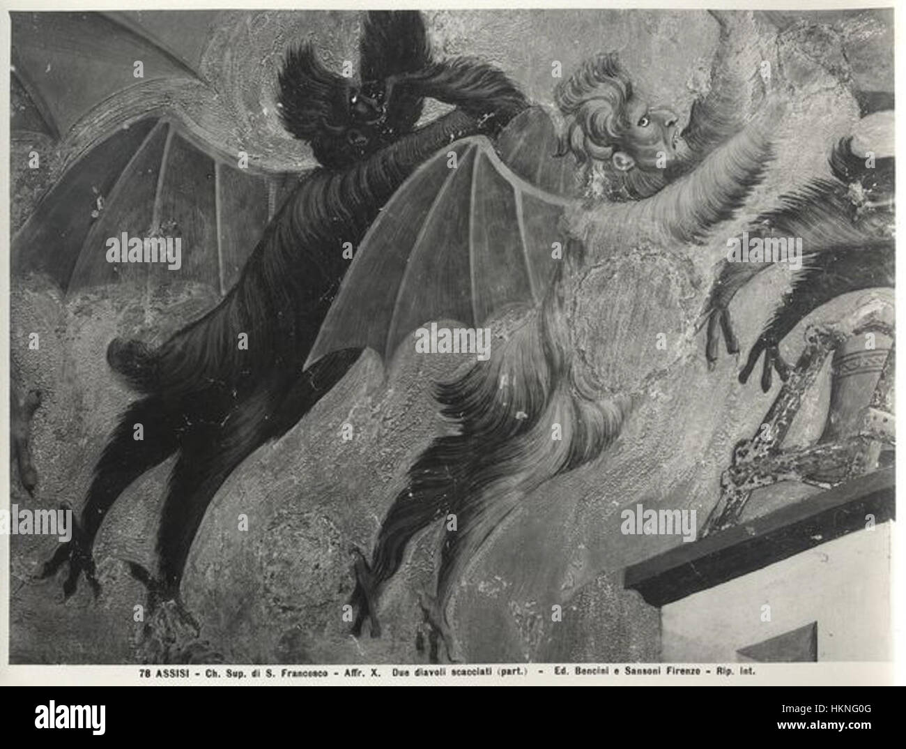 This piece, attributed to the renowned Italian artist Giotto, depicts ...