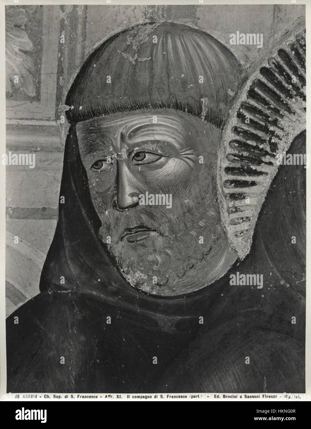 This painting, attributed to Giotto, depicts St. Francis of Assisi ...