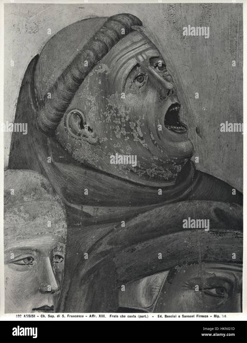 This painting by Giotto depicts the nativity scene at Greccio ...