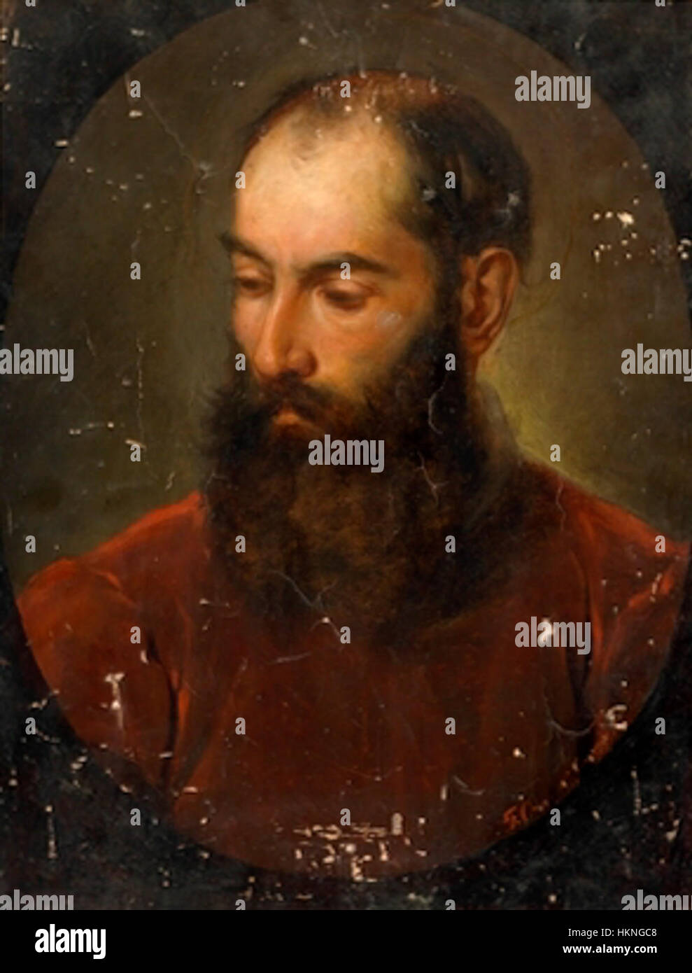 The artwork 'Apostol' from the 18th century features religious themes ...