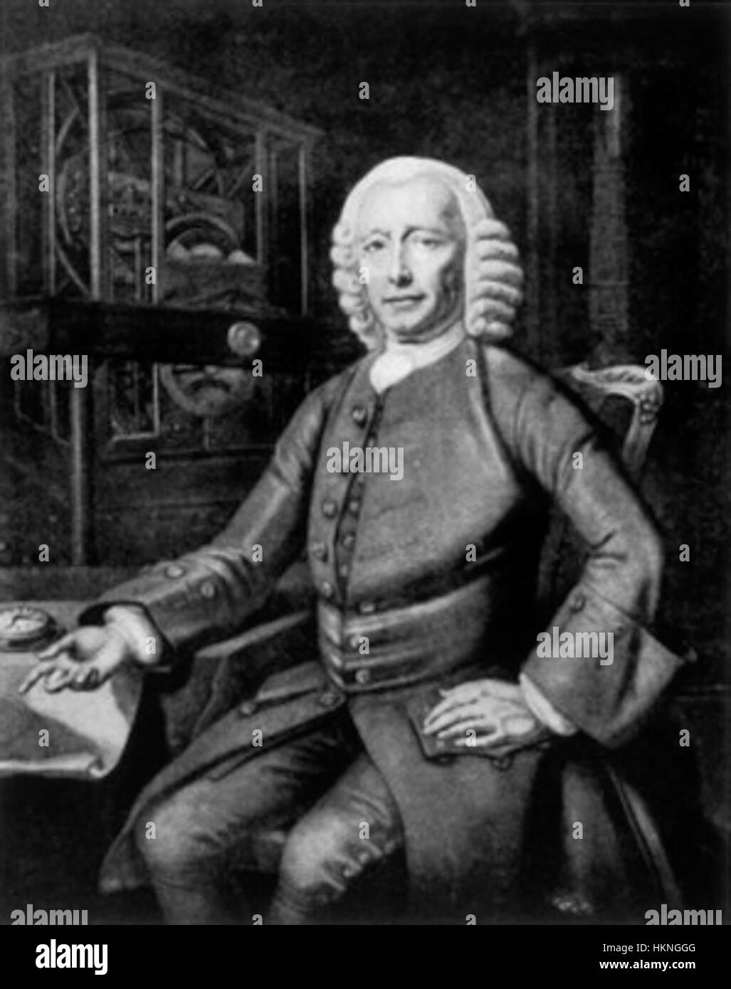 John Harrison, an English clockmaker renowned for his work on the marine chronometer, which ...