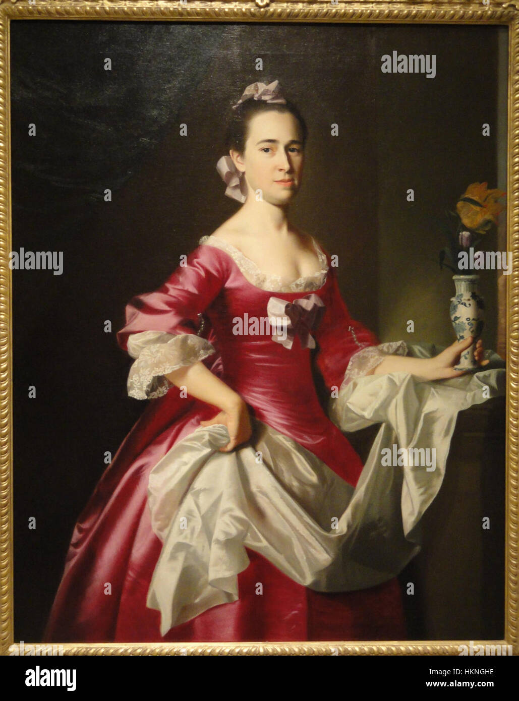 John Singleton Copley’s portrait of Mrs. George Watson from 1765 ...