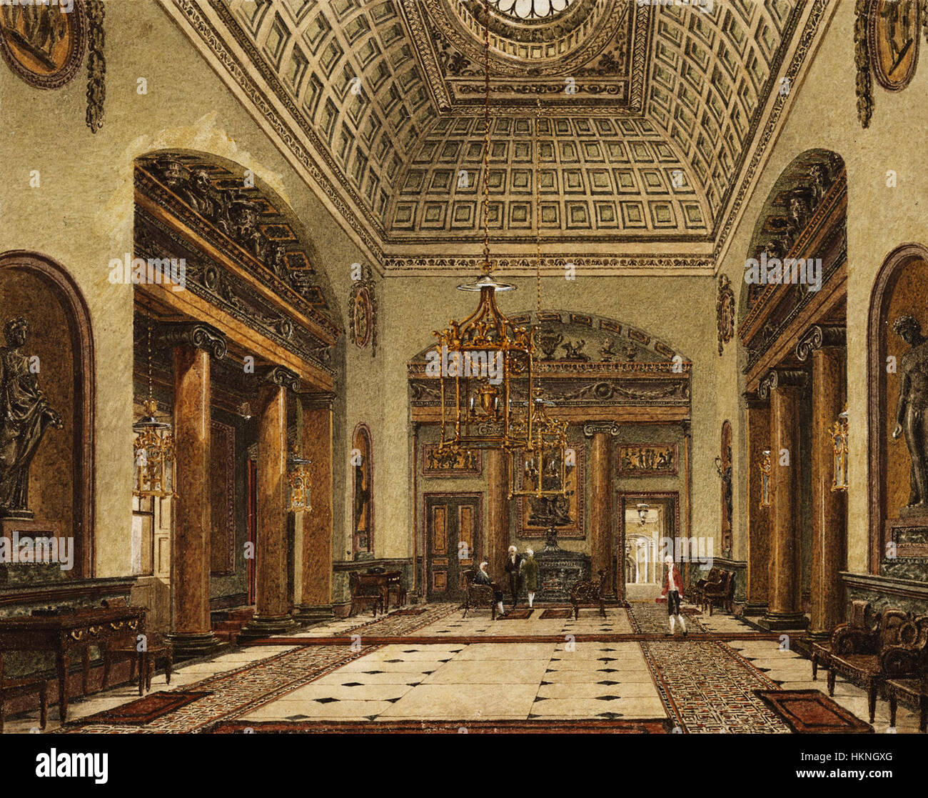 Hall carlton house hi-res stock photography and images - Alamy