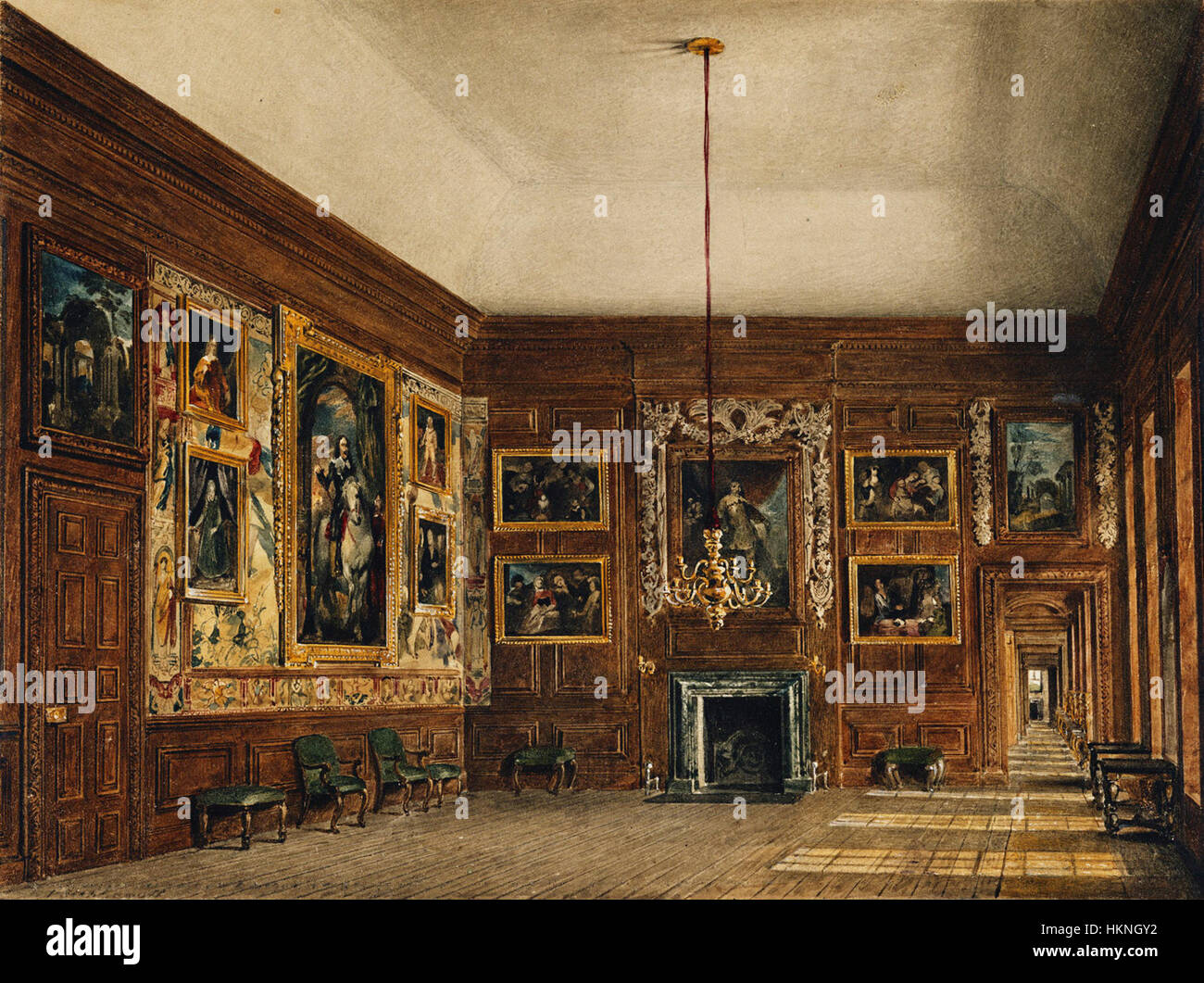 Presence chamber hampton court hi-res stock photography and images - Alamy