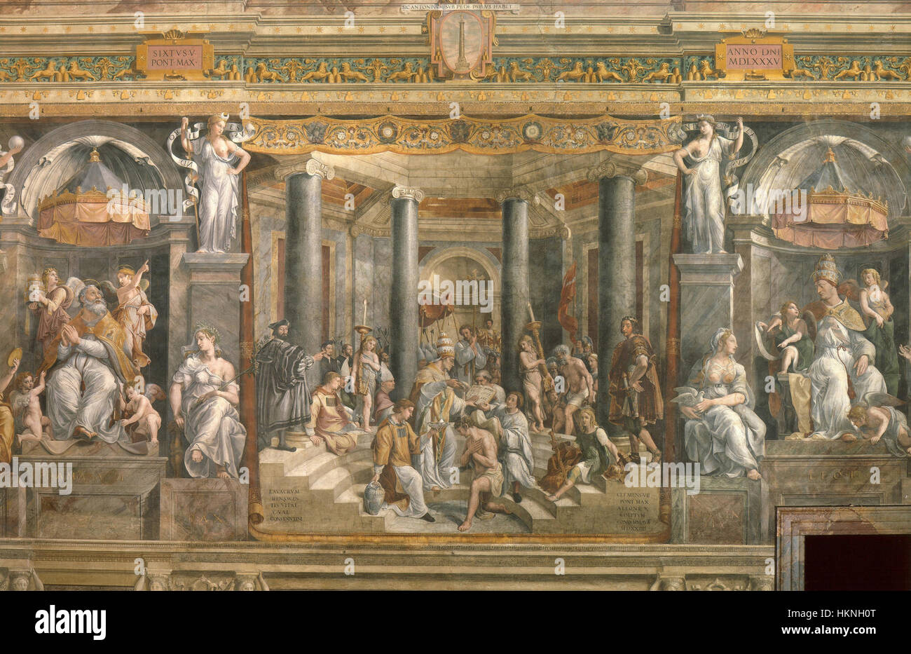 The baptism of constantine hi-res stock photography and images - Alamy
