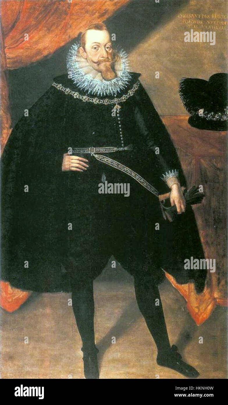 This artwork depicts Sigismund III Vasa, King of Poland and Sweden, who ...