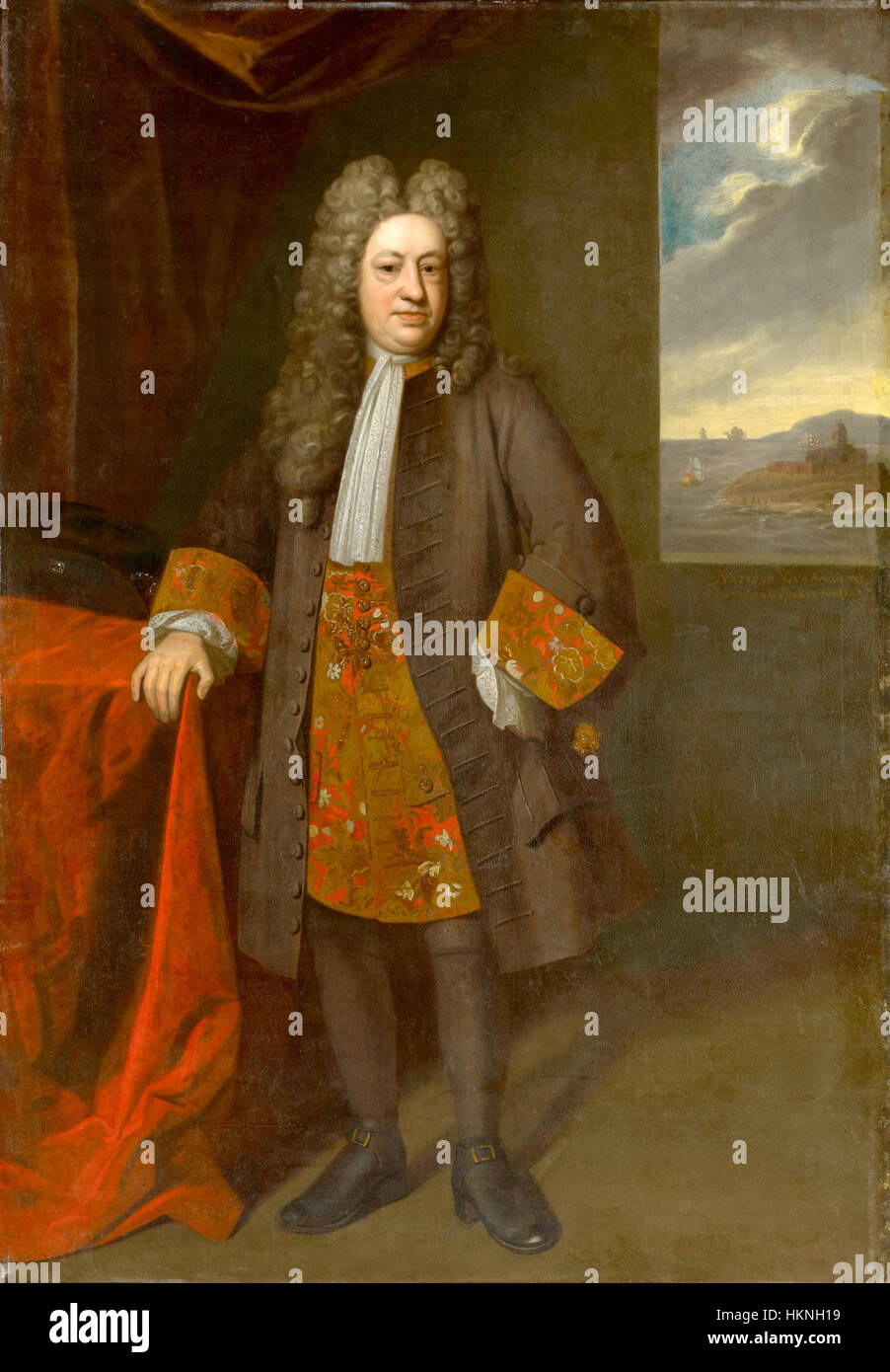 This 1717 portrait of Elihu Yale, painted by Enoch Seeman the Younger ...
