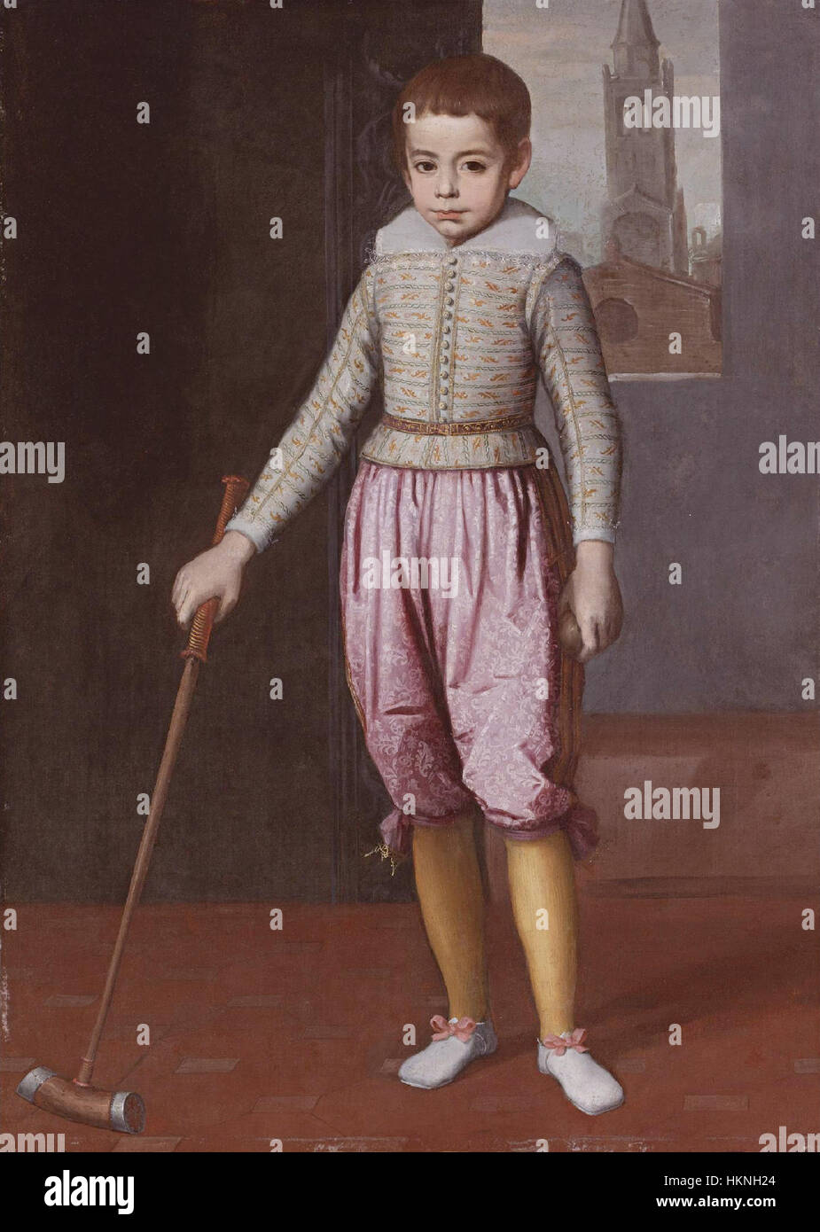 This portrait by Claudio Ridolfi depicts Federico Ubaldo della Rovere ...