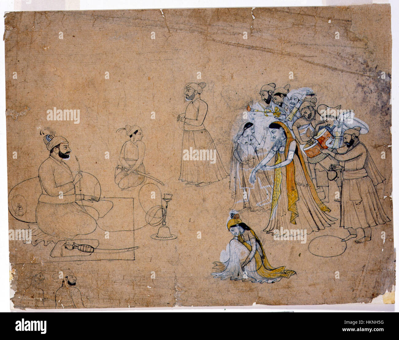 Indian king hi-res stock photography and images - Alamy