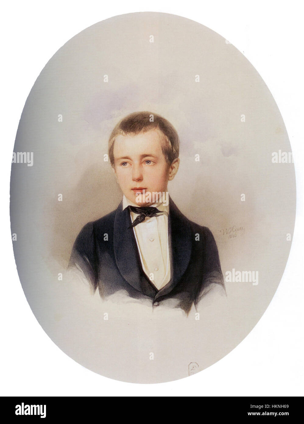 Pushkin drawing hi-res stock photography and images - Alamy