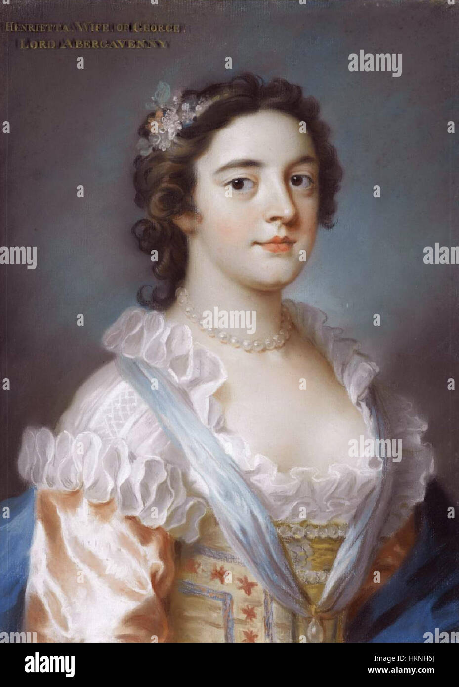 This portrait by William Hoare of Bath depicts Henrietta, Countess of ...
