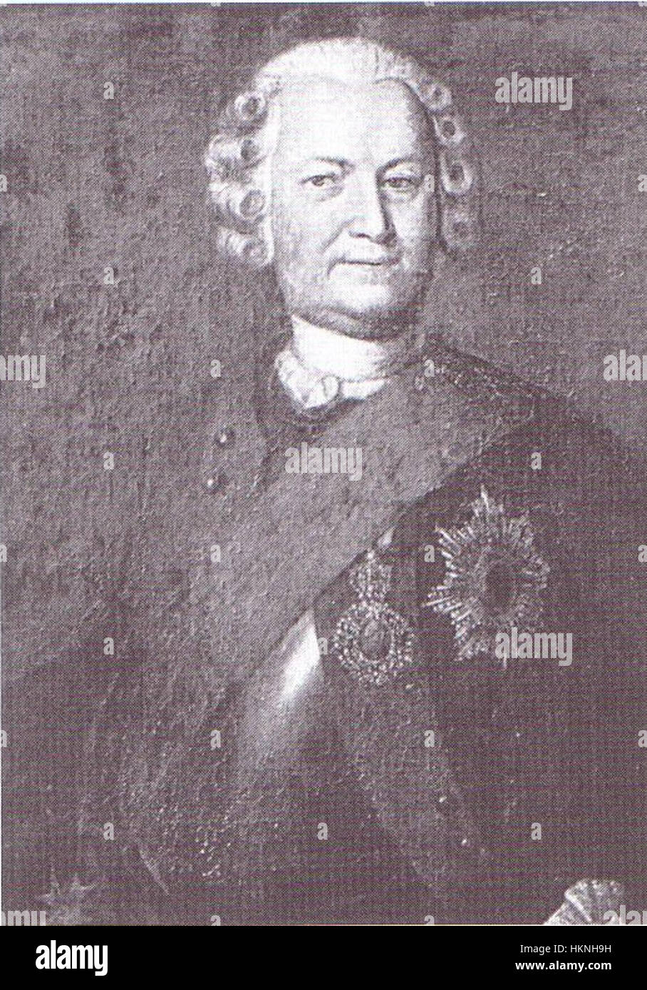 Johann von Lehwaldt Stock Photo - Alamy