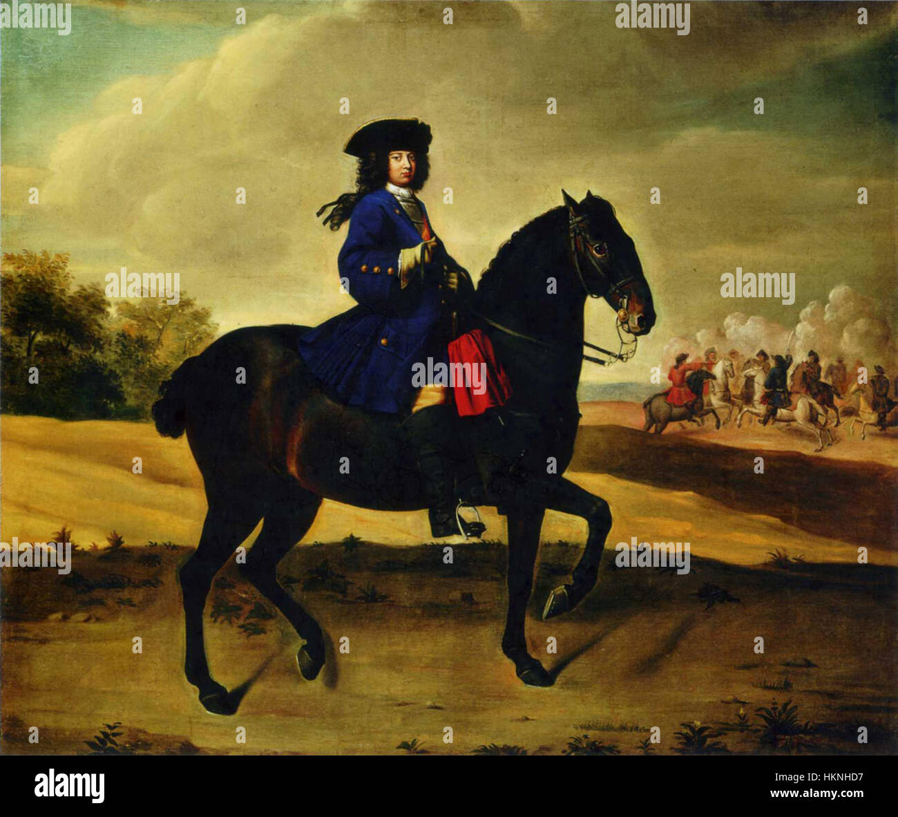 This painting depicts Friedrich Wilhelm I, known as the 'Soldier King ...