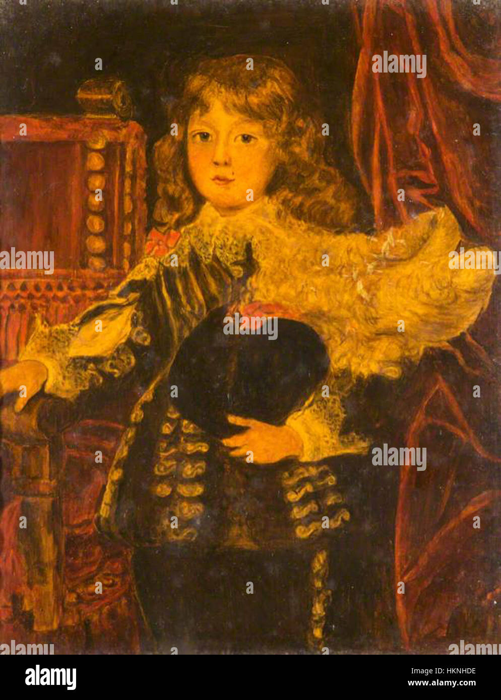 This painting of Alexander Farnese captures the grand figure of the ...