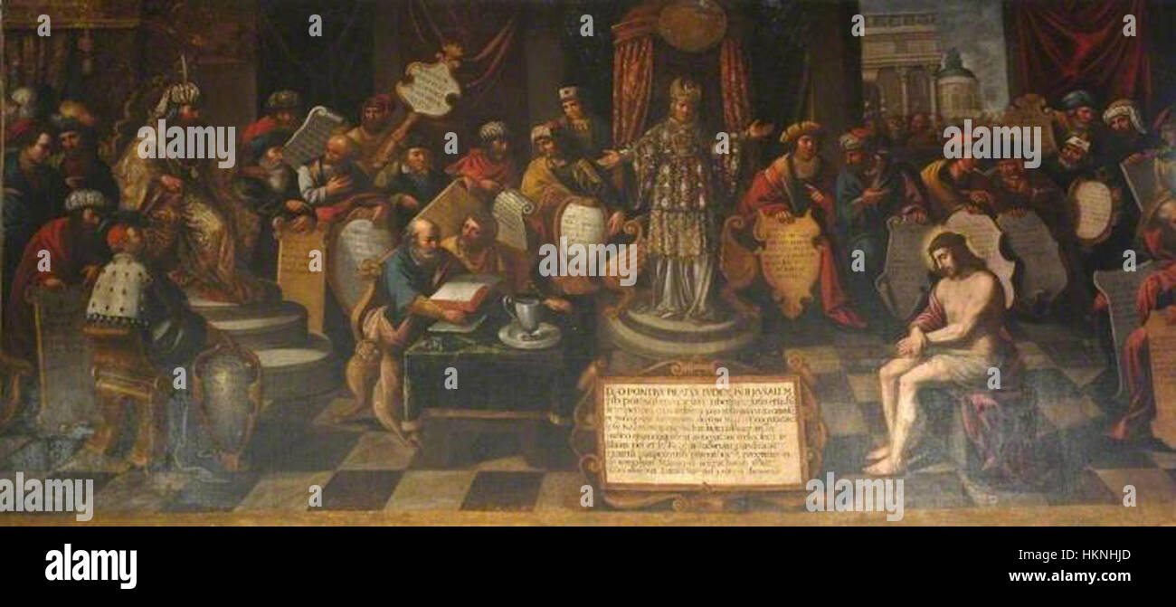 Artwork depicts christ before hi-res stock photography and images - Alamy