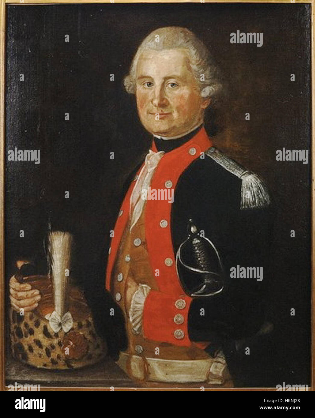 This portrait of Gabriel d'Arsac de Ternay, a French naval officer ...