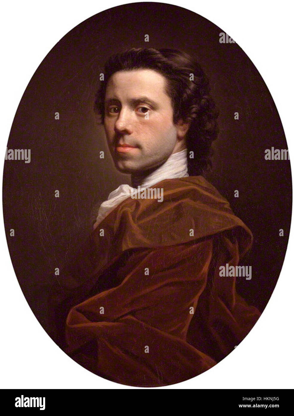This self-portrait by Allan Ramsay offers a glimpse into the 18th ...