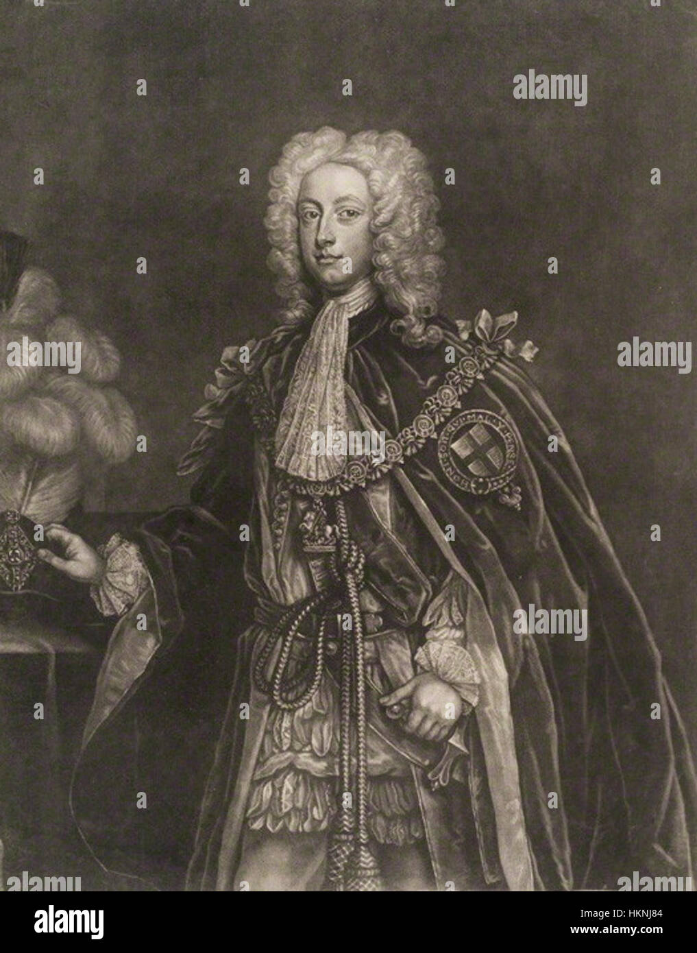 This portrait of John Manners, the 3rd Duke of Rutland, captures his ...