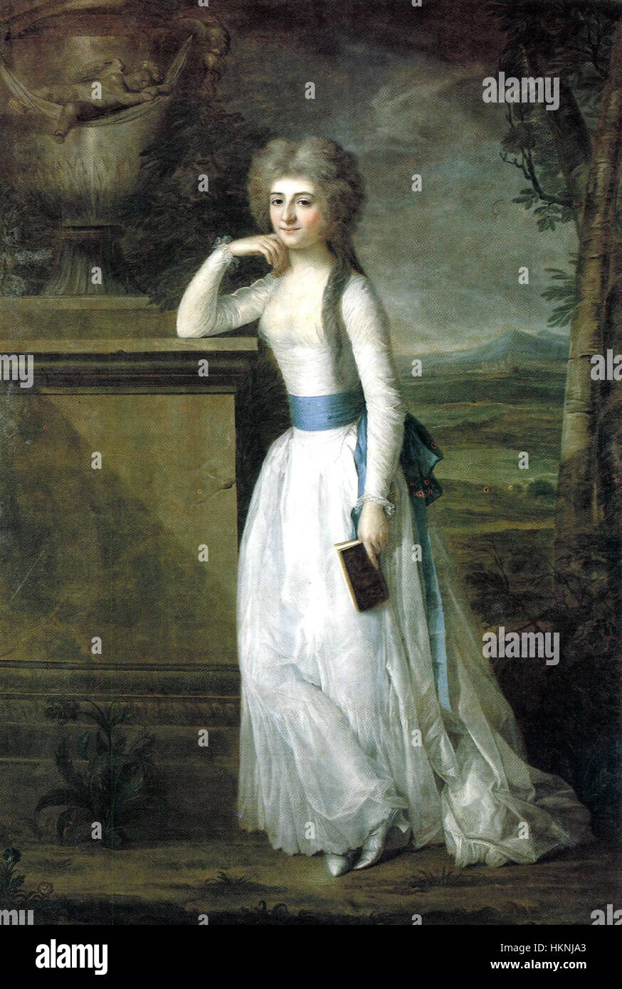 This 1789 portrait of Elizabeth Waldstein-Wartenberg by Weikert ...