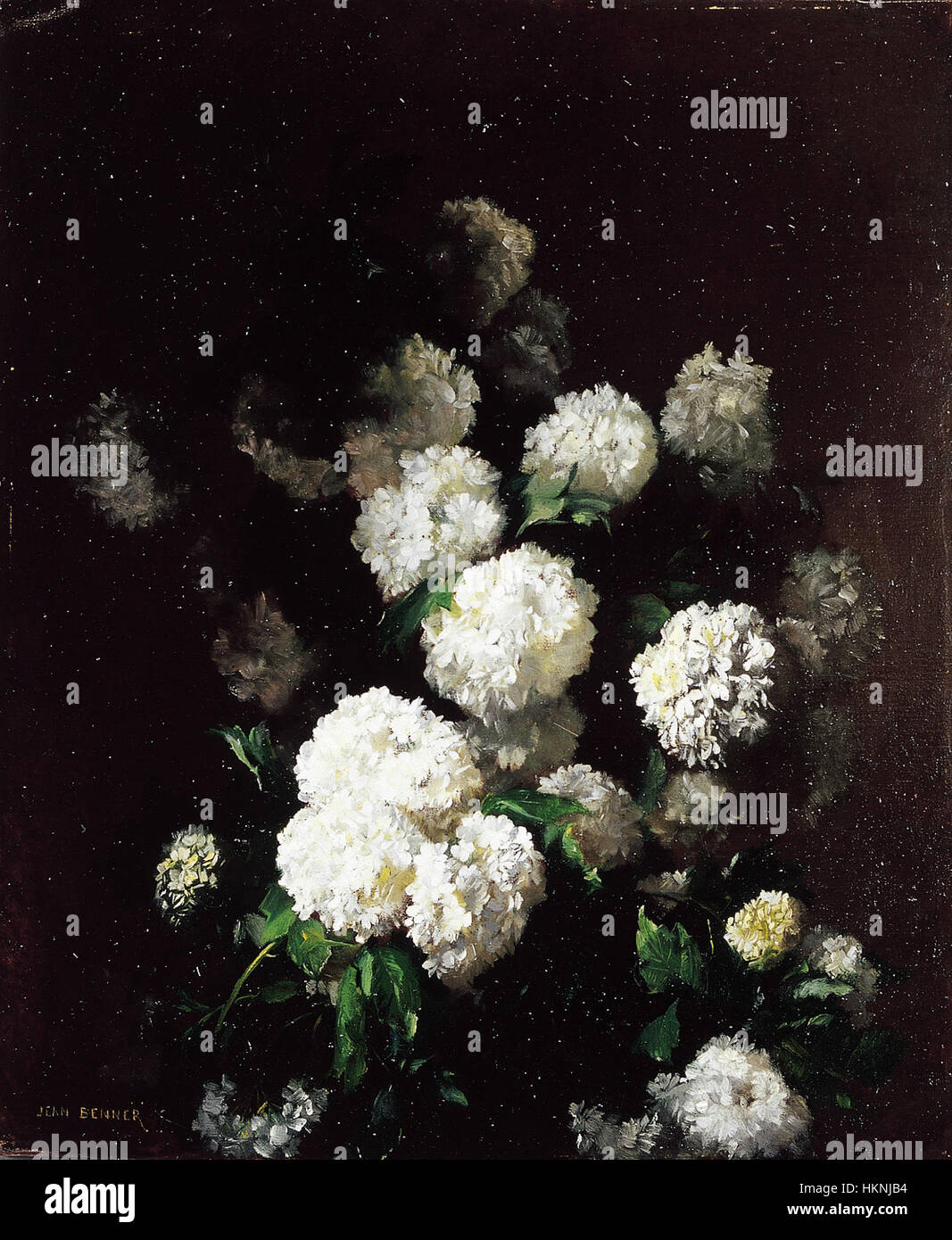 This artwork titled *Benner 001* is a painting by an unknown artist ...