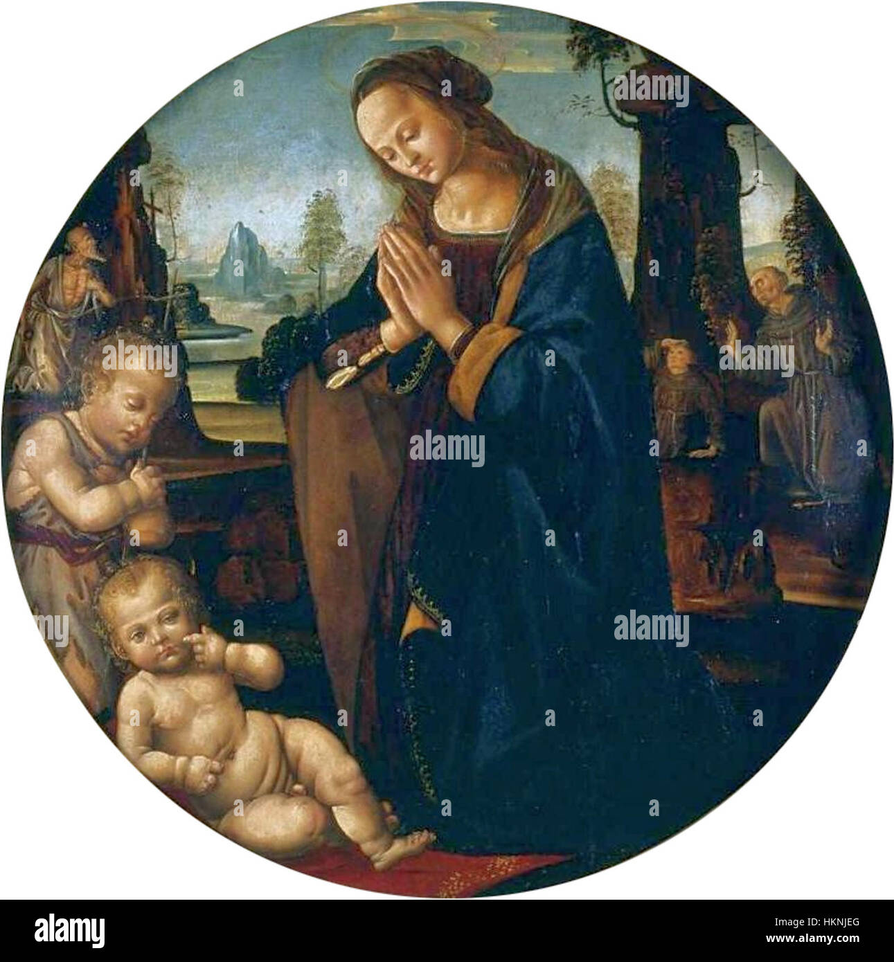 Adoration the child hi-res stock photography and images - Alamy