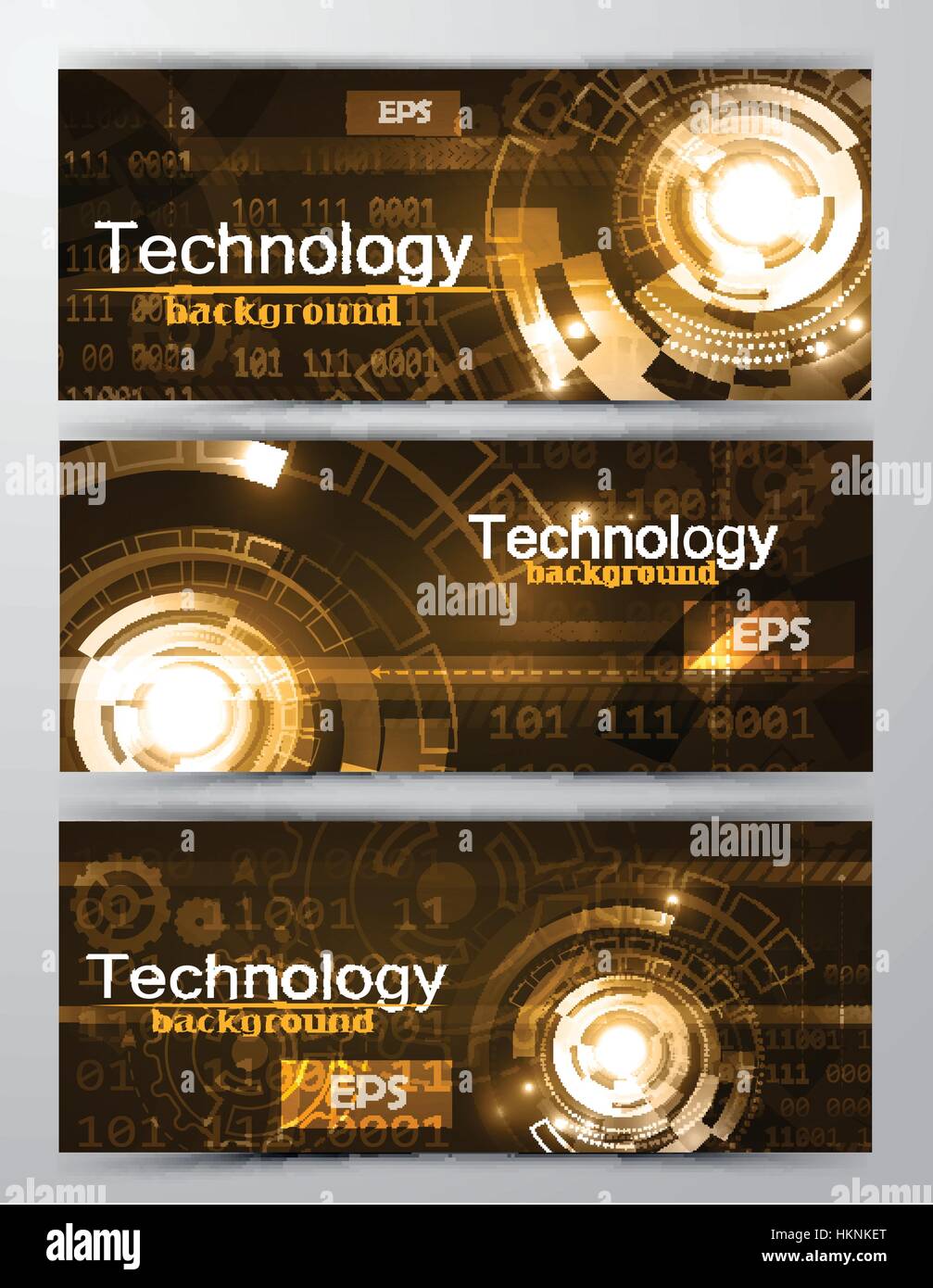 Set of modern scientific banners Stock Vector Image & Art - Alamy