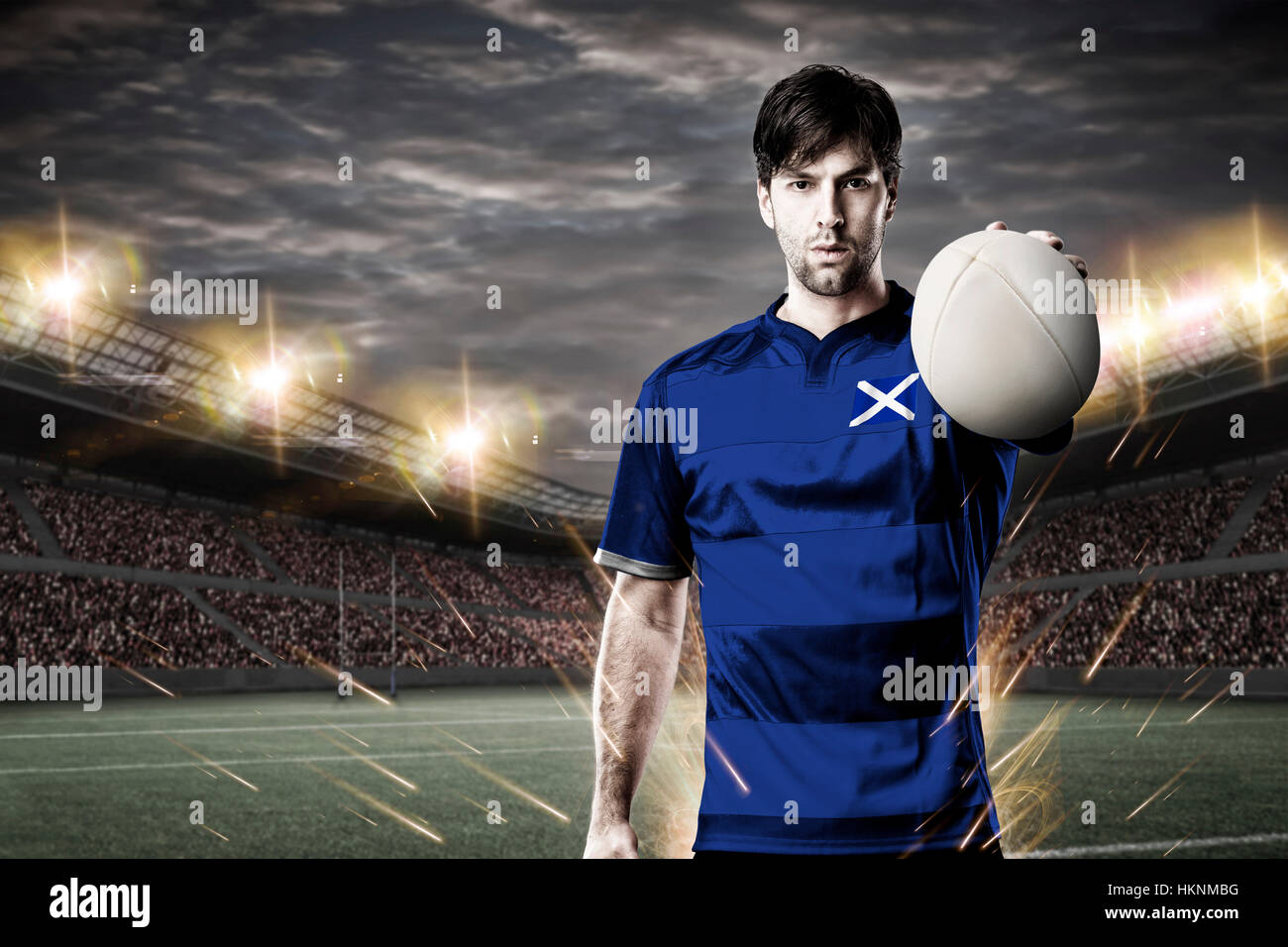 Scottish rugby player hi-res stock photography and images - Alamy