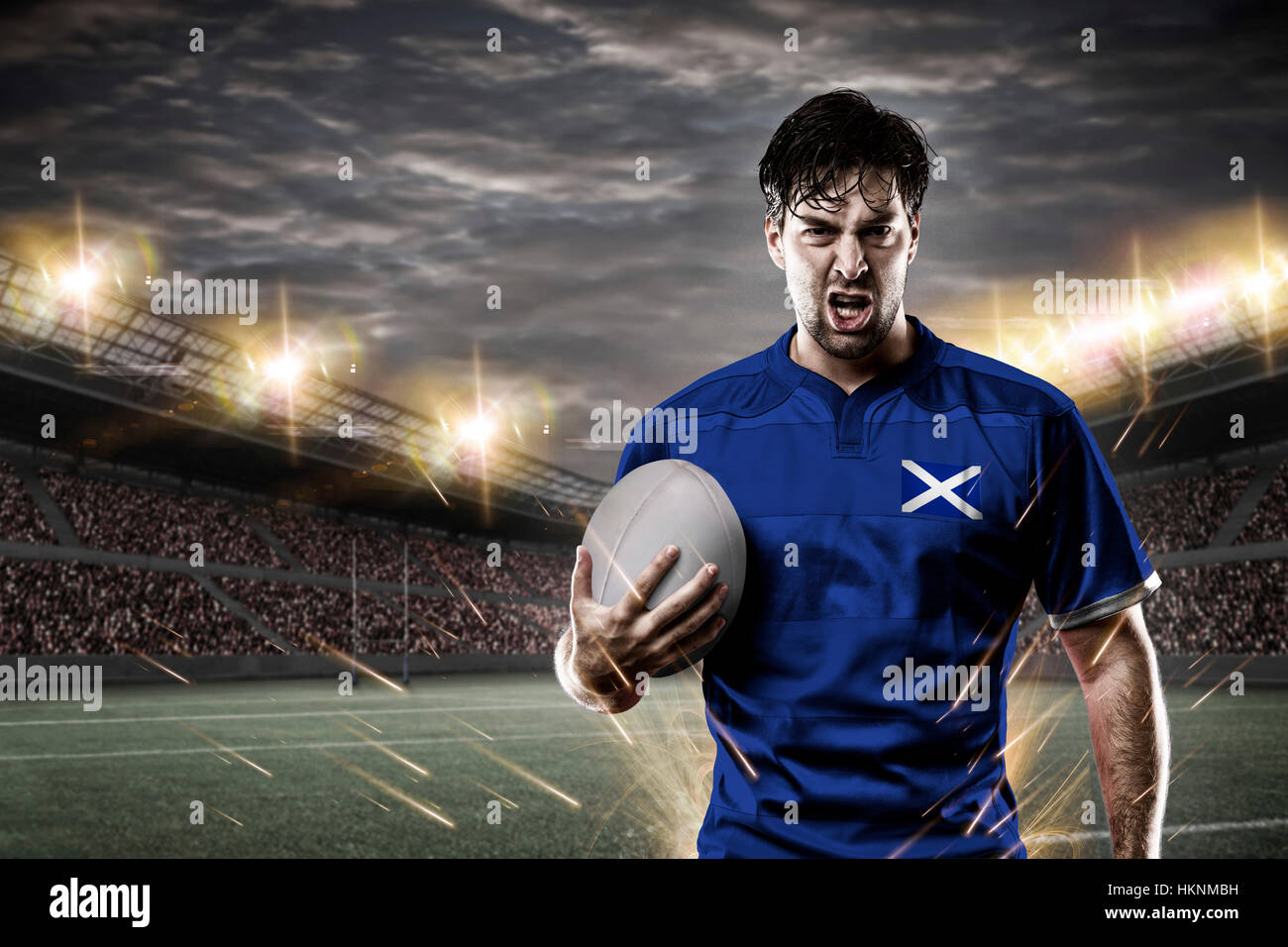 Scottish rugby player hi-res stock photography and images - Alamy