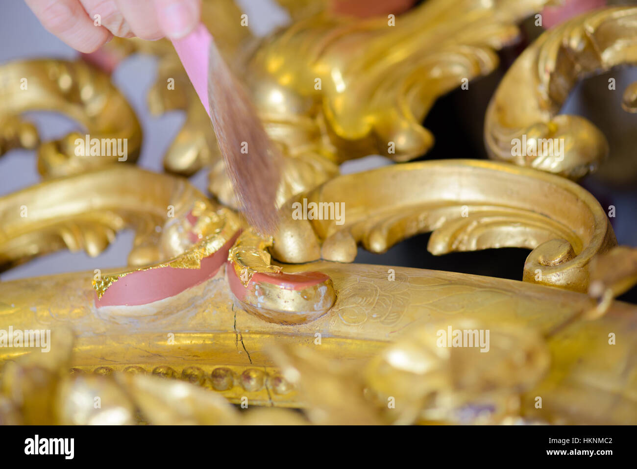 Hand gilt hi-res stock photography and images - Alamy