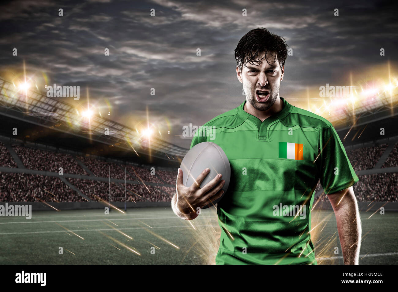 Irish rugby player hi-res stock photography and images - Alamy