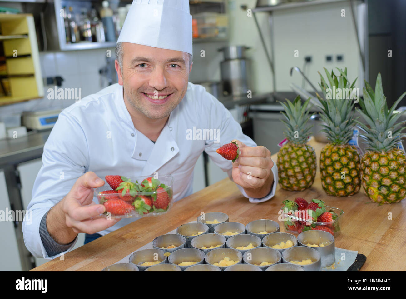 special fruit desser Stock Photo - Alamy
