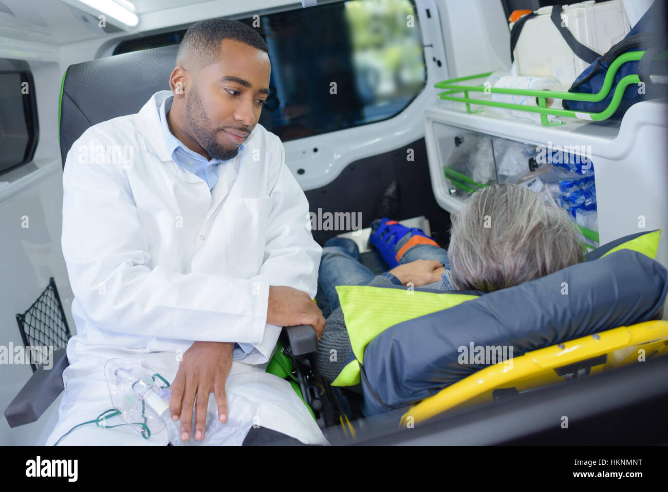 comforting the victim Stock Photo - Alamy