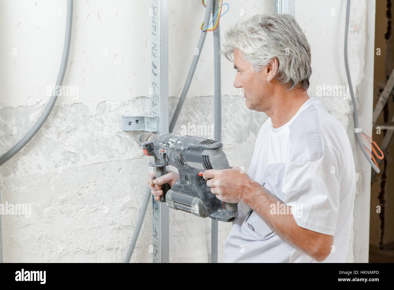 Pneumatic drill house hi-res stock photography and images - Alamy