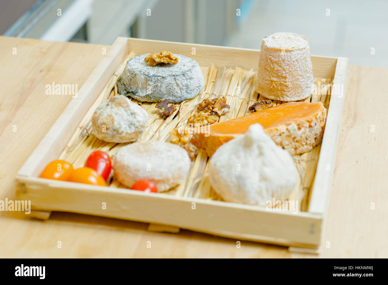 Cheese platter presentation hi-res stock photography and images - Alamy