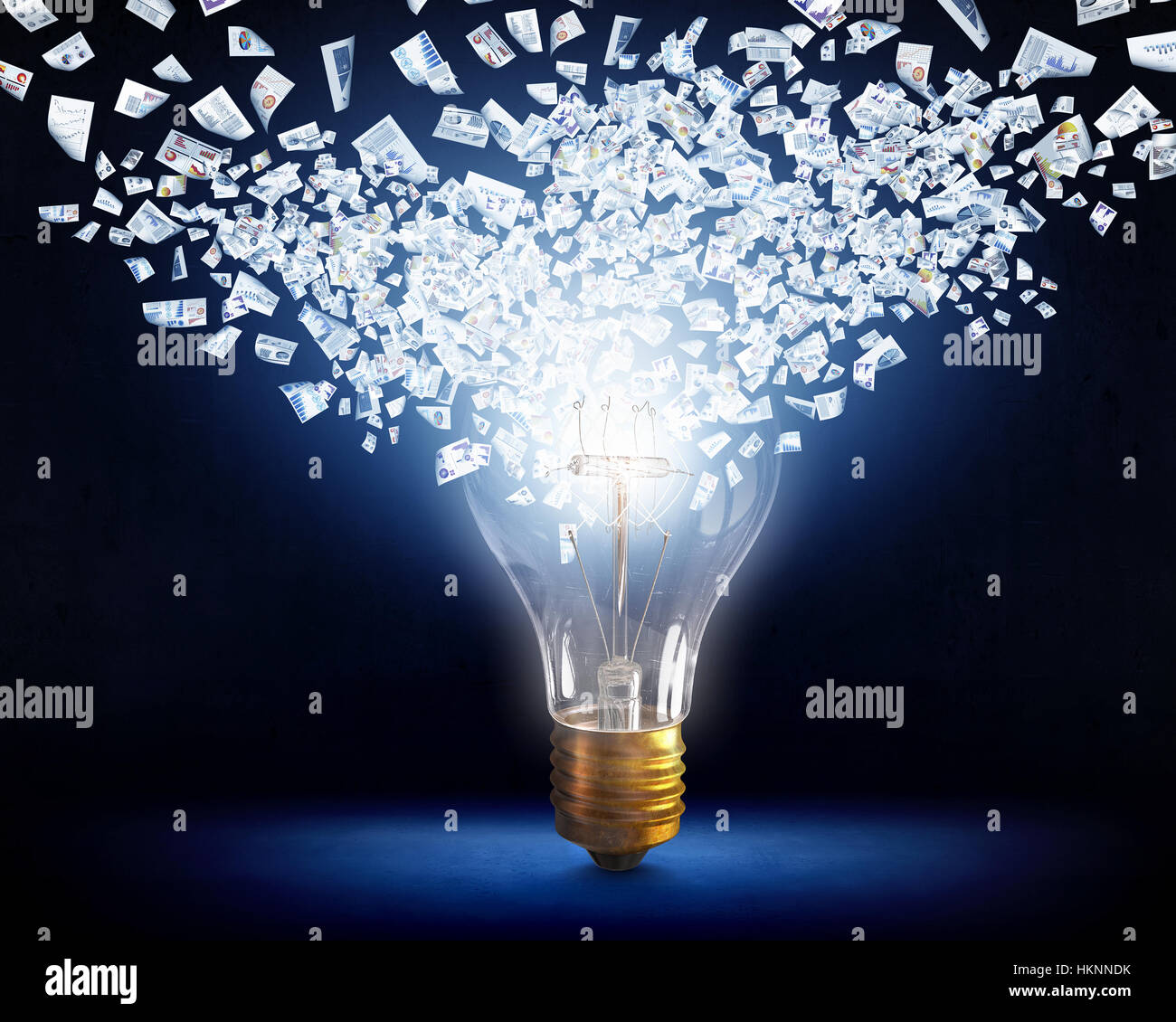 Paper flying around hi-res stock photography and images - Alamy