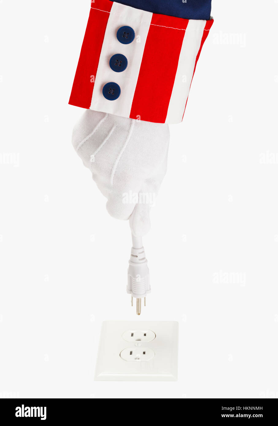 American plug socket hi-res stock photography and images - Alamy
