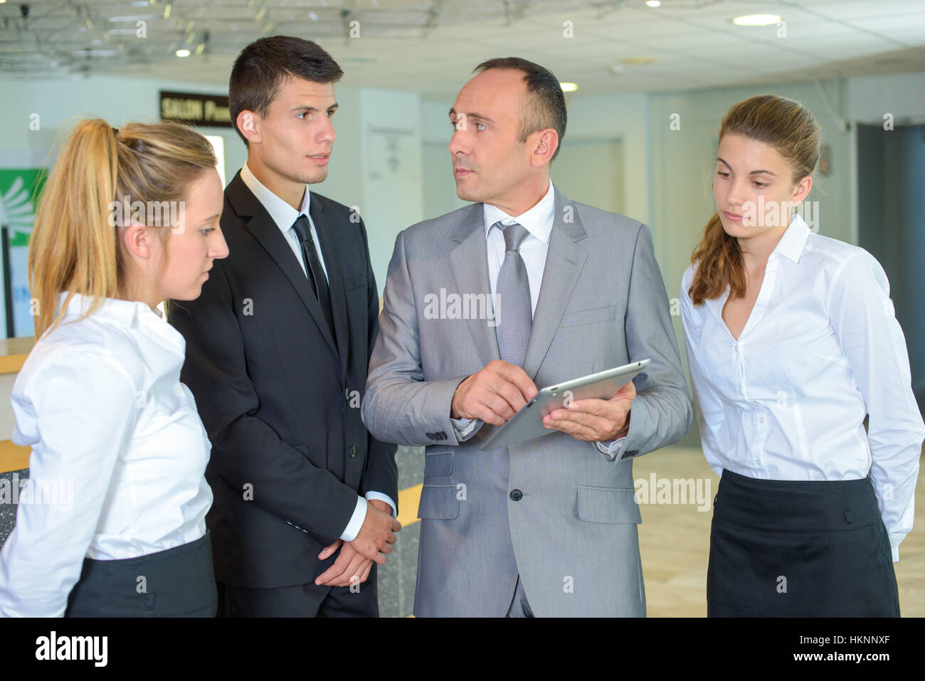 Supervisor and staff hi-res stock photography and images - Alamy