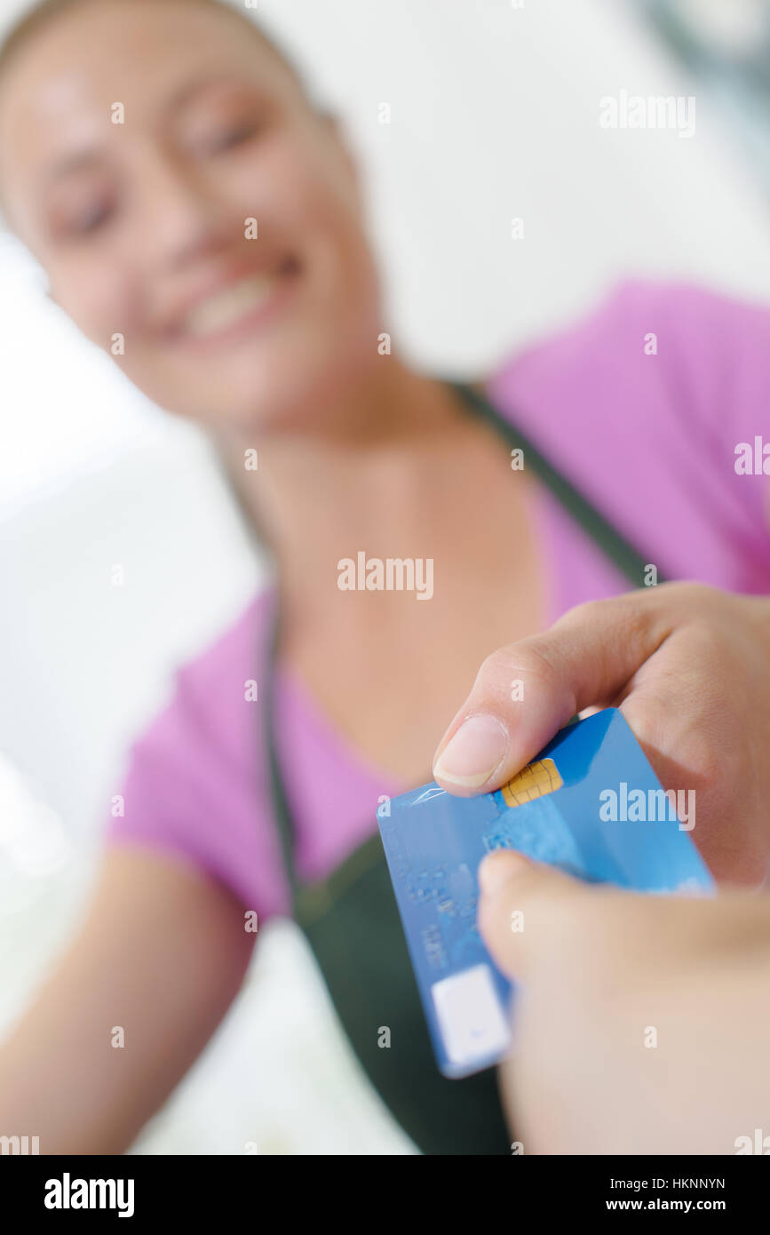 Credit card payment Stock Photo - Alamy