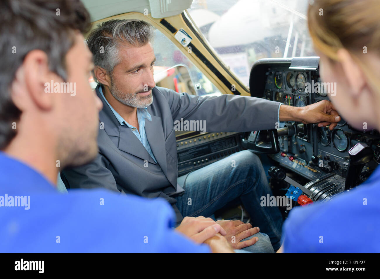 Cockpit operation hi-res stock photography and images - Alamy