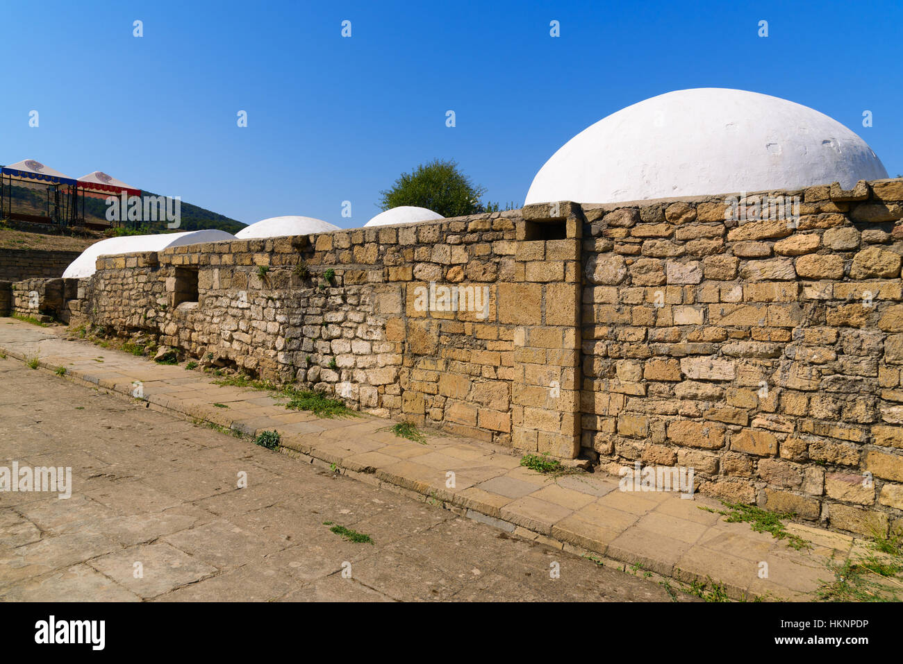 Khan's bath in Naryn-Kala fortress. Derbent. Republic of Dagestan ...