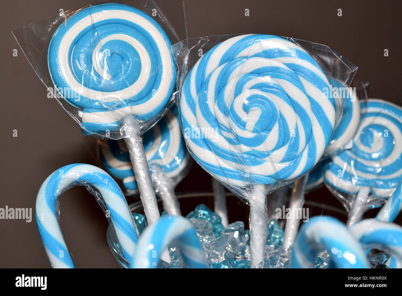 lolli-pop with other sweets Stock Photo - Alamy